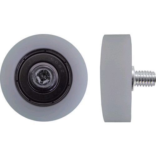 イースタン精工メーカーお問い合わせ：03-3526-7070【特長】●精密ベアリングを内蔵した樹脂成形ベアリングです。●外周部が鉄に比べ、騒音・振動吸収効果があります。【用途】●ガイドローラー、戸車、押さえ用・振れ止め用ローラー。【仕様】●...