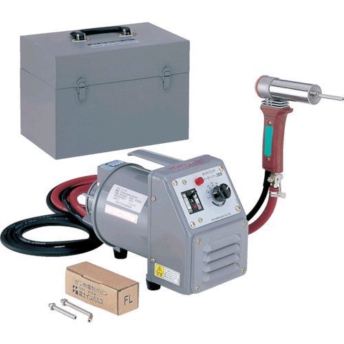 富士インパルスメーカーお問い合わせ：06-6335-1234【特長】●長時間の連続作業に使用できます。●潤滑油が不要なので、手間が省け、熱風中に油を含みません。【用途】●配管工事、ダクトライニング作成、変形継手作成、看板作成に。【仕様】●電...