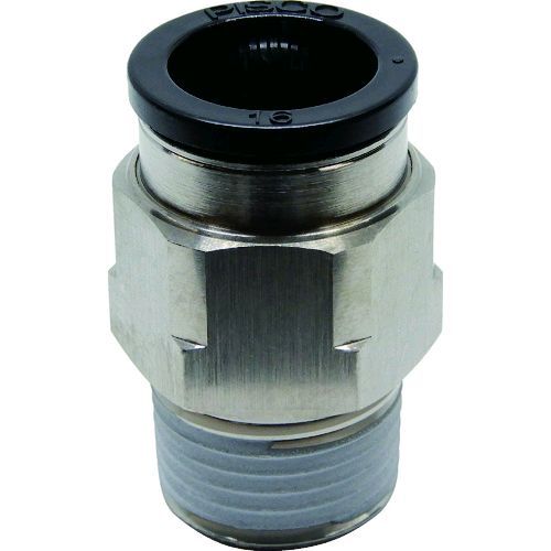 日本ピスコメーカーお問い合わせ：0265-76-2511【特長】●機種により取付け後、チューブの取出角度が変えられます。●条件により、水を流すことも可能です。●機種を豊富に取り揃え、あらゆる空気圧配管に対応します。【仕様】●接続口径：R1/...