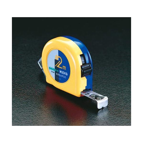 ●材質…テープ・バネ：スチール●JIS1級品●ショックアブソーバー付●ベルト掛けなし●全長…2m●幅…13mm●ストッパー付