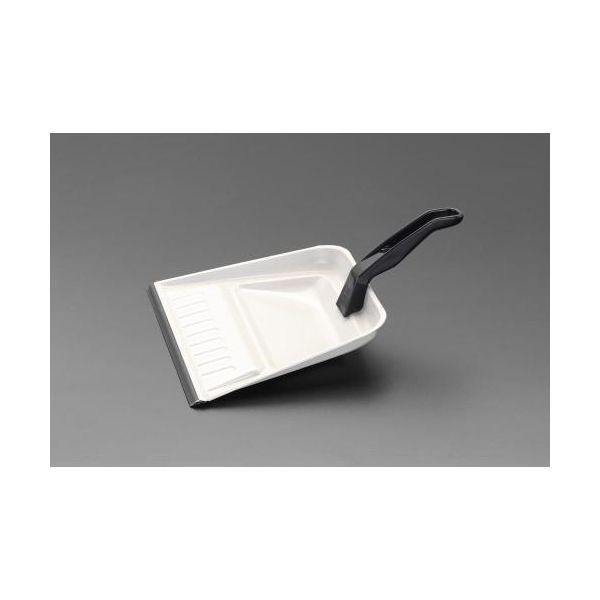 ●サイズ…278×345mm●重量…220g●床面にフィットするゴム付です。●材質…本体：塗装鋼板、柄：ポリプロピレン