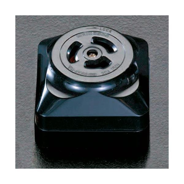 ●露出コンセント●定格容量…20A 250V●3P●サイズ…62×62mm●RoHS対応品