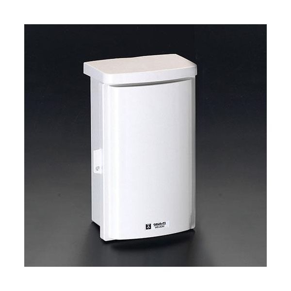 ●取付スペース…ELB：3P・60A×1、配電箱：30A×1●材質…ABS樹脂●カラー…ミルキーホワイト●タテ型●バンド通し穴…巾10mm（裏面）●サイズ…303×189×116mm●有効深さ…73〜88mm●常設に適したスッキリデザイン●...