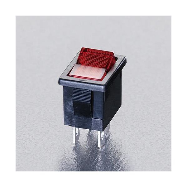 ●パネルカット…19.2×12.9mm●極数…2極単投●スイッチ特性…ON-OFF●定格容量…9A 125V AC●パネル厚…0.75〜2.00mm●連続使用時間…AC110Vで15000時間●ネオン球…赤●ネオン球照光式