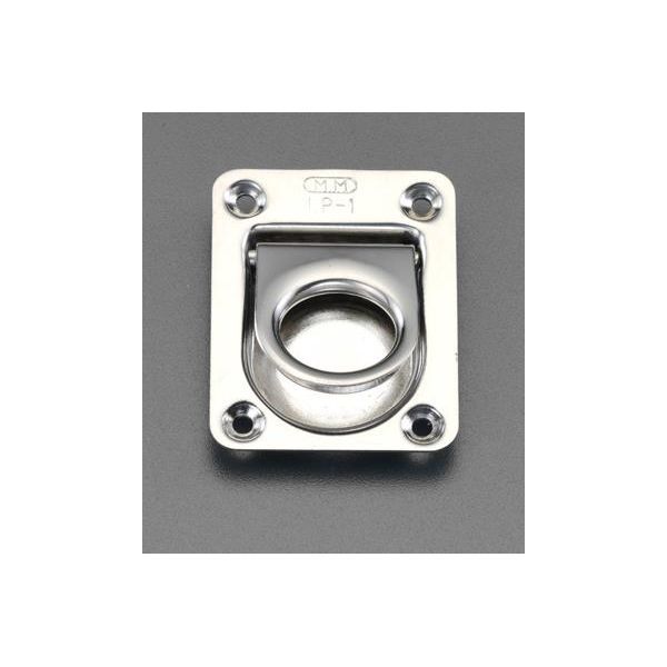 ●材質…SUS304●使用荷重…0.05KN●サイズ…44×57×7.5mm●取付穴径…3.5mm●取付ねじ無し