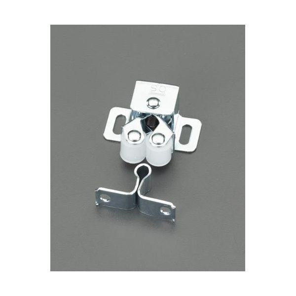 ●仕上…ユニクロメッキ●材質…鋼板●付属品…木ねじ●使用ビス径…2.4mm●穴径…3×7.5mm●引張力…約1.1kg●サイズ(mm)…A：28、B：24、H：13.5●入数…10個