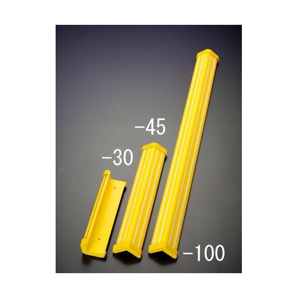 ●材質…エラストマー樹脂●★蓄光ライン付で暗闇でも安心●取付面とカバーが一体化、2層構造で衝撃を和らげます。●ネジ止式●取付ネジ6本、キャップ2個付●カラー…イエロー●サイズ…72.5×74.5×450(L)mm●内幅…62mm●厚み…18...