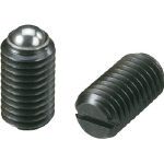 仕様●ねじ径:M8×1.25●ストローク(mm):1.5●荷重(N):15.0?30.0●本体長さ(mm):30●ボール径(mm):5.0 質量3.5 g 特徴●ネジ部本体にスプリングを内蔵し、押し圧によってボールをストロークし位置決めしま...