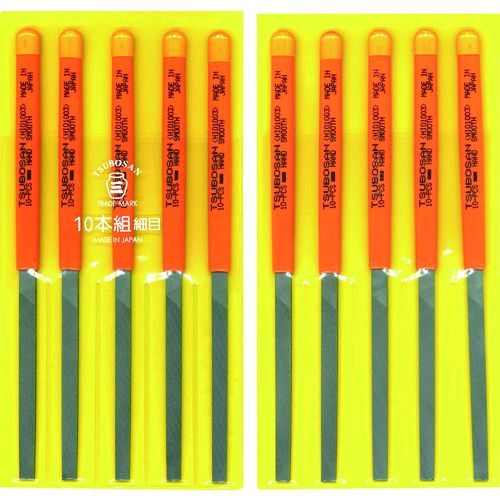 ツボサンメーカーお問い合わせ：0823-79-5121【特長】●目立てが鋭く、耐久性に優れています。●側面(片側のみ)も刃が刻まれています。●粗さ別のエンドキャップが付いているため、グリップを見れば粗さがすぐに分かります。【用途】●鉄をはじ...