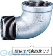 【仕様】●呼び径（A）:8●呼び径（B）:1/4●A（mm）:19●B（mm）:30●JIS B2301規格品●バンド付【質量】44 g【特徴】●粘り強く強靭さが特徴な「マレブル」製の継手です。●表面処理は環境負荷を軽減した「優めっき」（R...