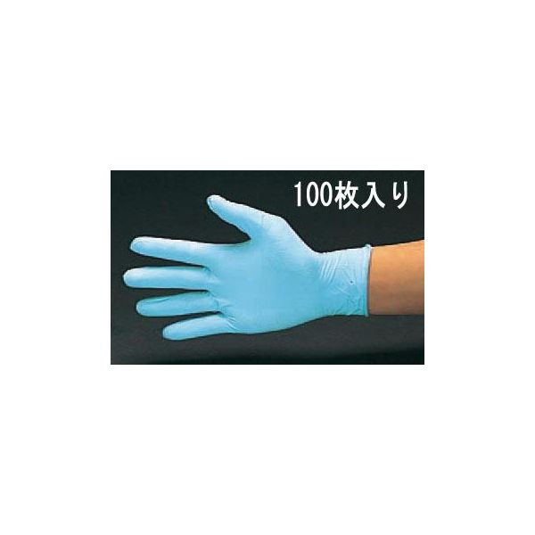 ●材質…ニトリルゴム100％●厚さ…0.1mm●全長…240mm●サイズ…M●パウダーあり●ロールカフ●入数…100枚入り●左右兼用