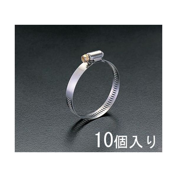 ●万能工業用●バンド幅…12.7mm●六角(−)ねじ…5/16”(8mm)●材質…バンド：SUS301、ボルト：スチール●適合直径…11〜20mm●重量…191g●入数は10個入りです。