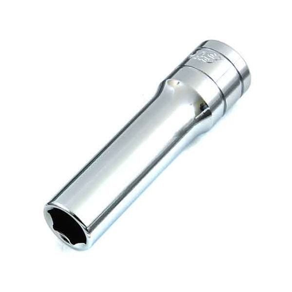 【用途】六角ボルト、ナットの締め緩め作業。【機能・特徴】ボルトが飛びだしている場合や、奥まった場所での作業に適しています。【仕様】●差込角：9.5mm(3/8インチ)。●二面幅：10mm。●対象ネジ：六角ボルト、ナット。●ANSI、DIN規...