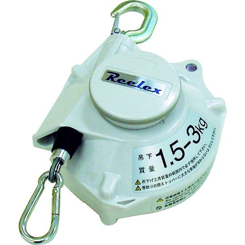 中発販売メーカーお問い合わせ：052-614-3664【特長】●ワイヤのナイロンコーティングにより耐久性・静粛性・安全性を確保します。●ハンドル外周部は滑りにくいエラストマー樹脂で操作性を更に向上します。●ツールの落下防止機構を標準装備して...