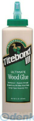 【商品説明】Franklin製木工用強力接着剤　TiteBond　　473ml入り。耐水性に優れ、毒性のある溶剤を使用していません。内装にも外装にも使用可能。可使時間−10分、実用硬化時−24時間です。0037083014143