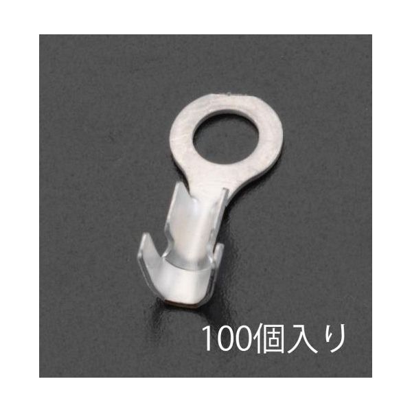 ●適用電線…0.5〜2.0mm2●ボルト穴径…4mm●サイズ…W：7.5mm E：13.0mm L：16.8mm d：φ4.3mm●入数…100個