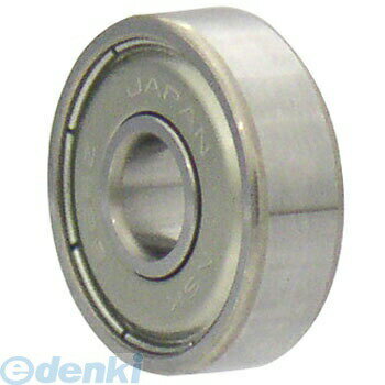 【商品説明】●種別：両側鋼板シールド型●材質：高炭素クロム軸受鋼●外径D(Φmm)：16●内径d(Φmm)：8●基本静定格荷重(N)：710●基本動定格荷重(N)：1610●面取寸法r1(mm)：0.2●許容回転数(min-1[r.p.m]...