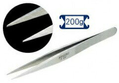 P-891 ピンセット●全長：125mm●口幅：0.6mm●材質：ステンレス●重量：23g4962772068915