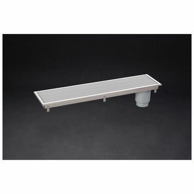 【商品説明】■特徴：浴室出入口、トイレの出入口に使用できます。ボックスタイプで樹脂グレーチングは底についているので、車イスなどの重量物が載っても変形しません。グレーチングのすき間は6ミリ以下で素足でも安心です。■色（カラー）：グレー■サイズ...