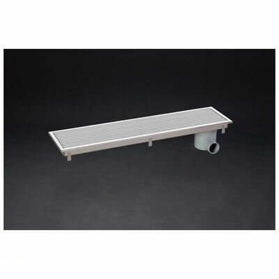 【商品説明】■特徴：浴室出入口、トイレの出入口に使用できます。ボックスタイプで樹脂グレーチングは底についているので、車イスなどの重量物が載っても変形しません。グレーチングのすき間は6ミリ以下で素足でも安心です。■色（カラー）：グレー■サイズ...