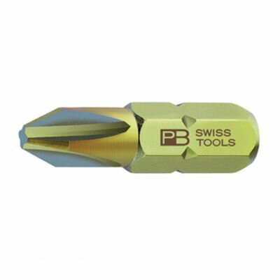 ■強度と精度に優れた差込角1／4（6．35mm）のプラスビットです。●サイズ：#4●全長(mm)：33●質量(g)：12●差込角：1/4(6.3mm)hexハンドツール【PB　SWISS TOOLS】 ＞ 各種ビット7610733019922