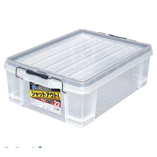 【商品説明】■水やホコリをシャットアウト！パッキン付き簡易密閉型コンテナ！パッキン付きなので、コンテナ内に水・ホコリが入りにくくなっています。■フタ裏側のフレーム部にパッキン付きです。■スタッキング（積み重ね）可能です。■フタには便利な目盛...