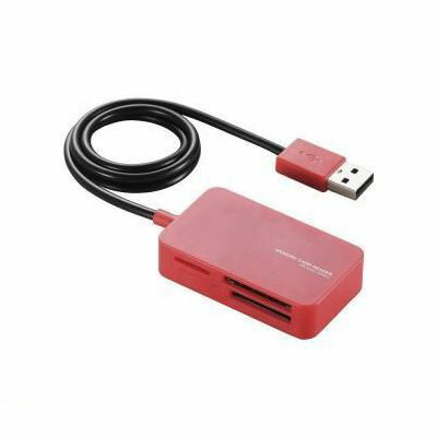 【商品説明】●インターフェイス：USB2.0 ●最大転送速度：USB2.0ハイスピード/480Mbps(理論値) ●コネクタ形状：USB[A](オス)x1 ●スロット数：4 ●対応メディア(SDメモリカード)：SD(HighSpeed,Pr...