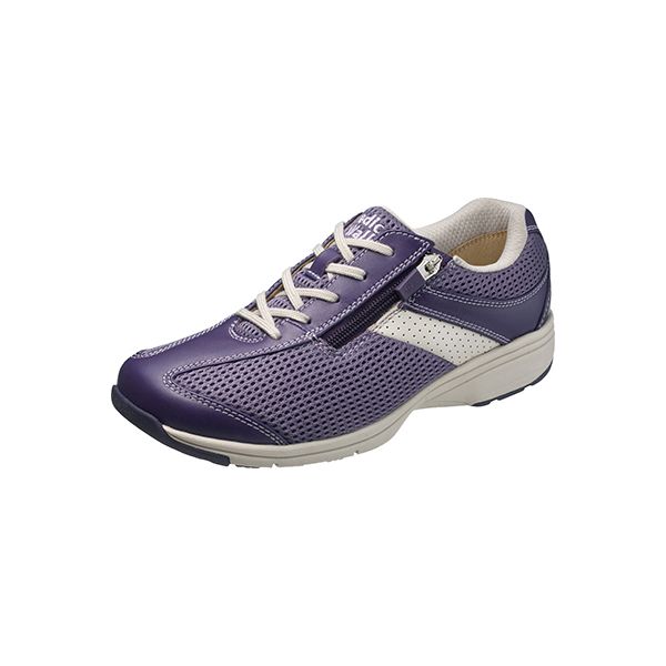 アサヒシューズ ASAHI KV77199 メディカルウォークMS−L パープル 22.5cm 4963507072733