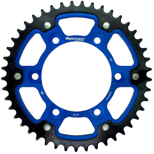 【商品説明】[STEALTH (ステルス)]Supersproxの研究開発によって実現した、革新的なハイブリッドスプロケットです。異素材である、スチールティースとアルミニウムコアを特許技術により接合。回転質量を軽減して、耐久性と軽量化を高い...