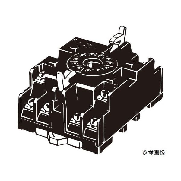 【商品説明】●仕様：丸形/表面接続タイプ 11ピンフィンガープロテクト構造(丸形端子は使用不可)●注意：※丸形端子はご使用になれません。Y形端子などをご使用ください。●適合本体：H3CR-A、H3CR-AS、H3CR-AP、H3CR-A-3...