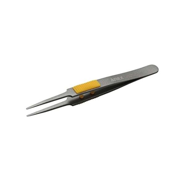 【商品説明】兼古製作所　NO.226　NO．226 ステンレスラバーグリップ フッ素加工ピンセット4962485091644