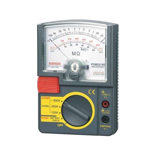 【商品説明】三和電気計器　PDM5219S-P　絶縁抵抗計