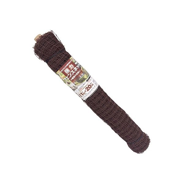 【商品説明】日本マタイ　4989156070487　強力フェンスネット 37．5mm 茶 1x20m