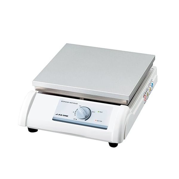 アズワンメーカーお問い合わせ：0120-700-875【商品説明】●最高温度300℃までのさまざまな加熱用途にご使用いただけます。●新アルゴリズムによるPID制御により、プレート温度制御が向上しました。●プレートサイズ（mm）：250×250