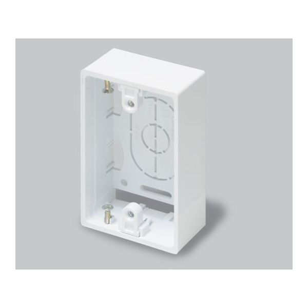 マサル工業06-6783-6664【商品説明】マサル工業（株）　SFBA12 ホワイト　SFBA12 1コアサBOX ホワイト エフモール用BOX1個用浅型4528944630504