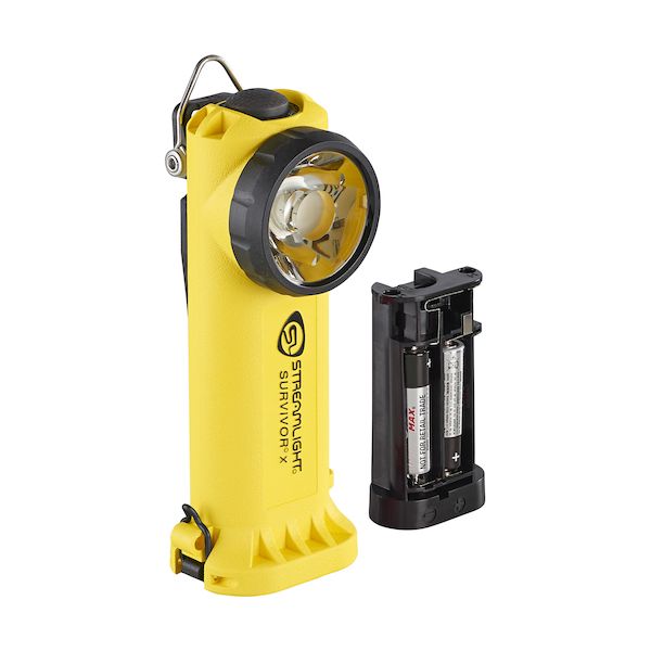 【商品説明】【特長】●引火・爆発等の危険性のある現場の他、消防用に最適な米国防爆認証を取得した90度角度のLEDハンドライト、単3アルカリ電池3本使用、専用リチウムイオン電池(品番：90341)も使用可能です。【用途】【仕様】●明るさ(lm...