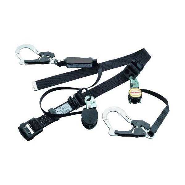 【商品説明】【特長】●JIS T 8165規格品です。【用途】●1本吊り専用（胴ベルト型）。【仕様】●色：黒●胴ベルト幅×長さ(mm)：50×1220●フック口開き(mm)：53●最大使用可能質量(kg)：100●ランヤード寸法　長さ(mm...