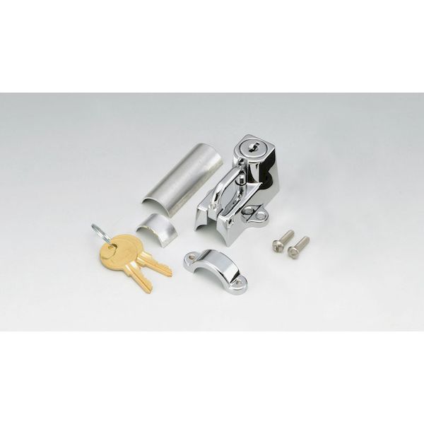 ●お取り寄せ商品のため、稀にご注文入れ違い等により欠品・遅延となる場合がございます。【商品説明】■品　番：303-151A■汎用■19／22mmパイプ対応　メッキ■4934154192051