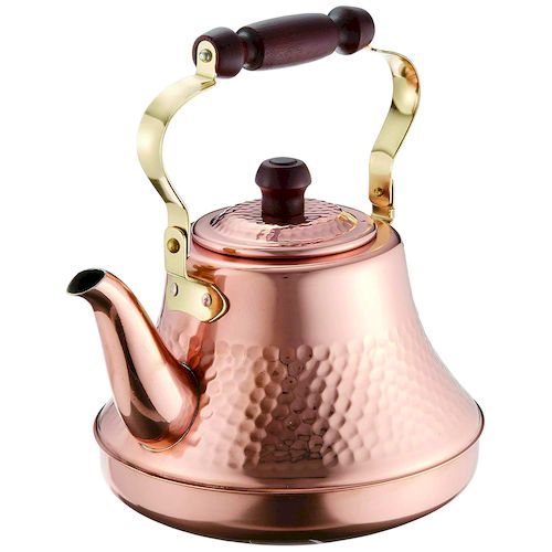【商品説明】●燕三条製クラシックな銅製のケトルです。