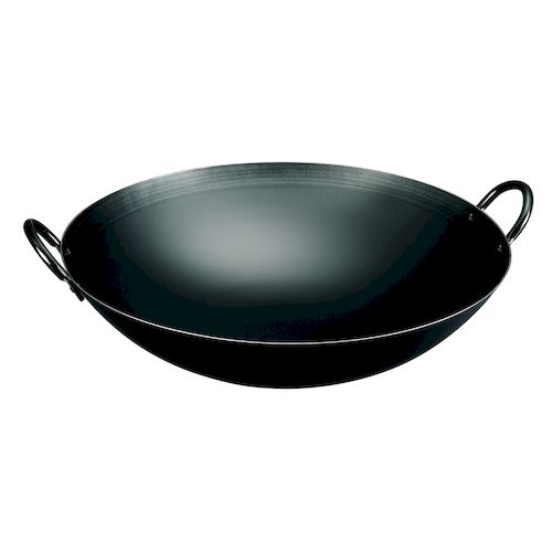 【商品説明】●プロ仕様の本格中華鍋。ハードな使用にも耐えられる高耐久性。神田鉄鍋シリーズ