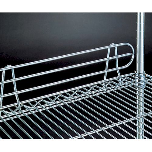 【商品説明】●棚の背面または前面に差込み、品物の落下を防止します。※有効高さ100mm
