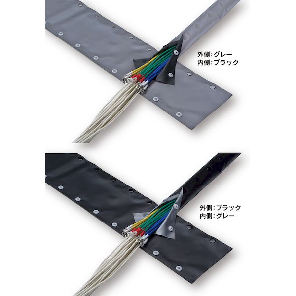 【商品説明】●着脱が簡単で配線変更、点検が容易●難燃性あり●リバーシブルのため、目的用途に合わせ自在に使い分けが可能●小箱サイズで持ち運びに便利●商品コード：690-360-06110●品番：JST-40R (25M) リバーシブルタイプ●...