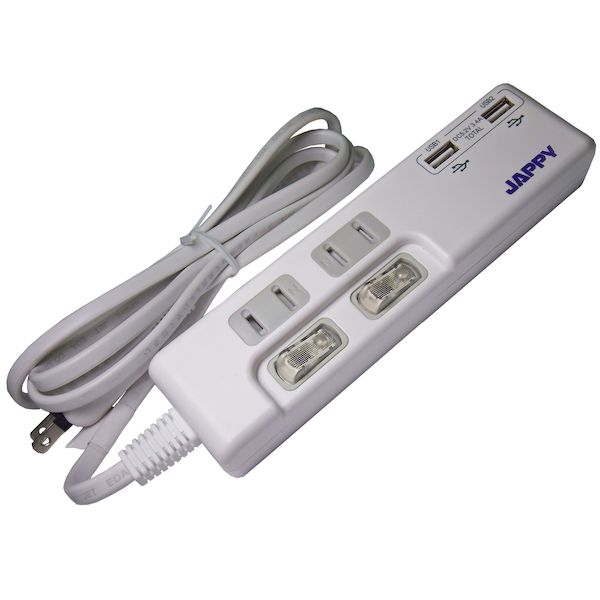 【商品説明】●1台でAC電源もUSBポートも備える●電気用品安全法 PSE適合品●トラッキング火災を予防する絶縁カバー付き●狭い場所でも接続できるスイングプラグを採用●合計3.4Aまでの機器をまとめて充電可能（急速充電）●ほこり防止シャッタ...