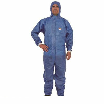 &nbsp; 3M &nbsp; 0570-011-211 ●耐油性能を高めた防護服です。●色:ブルー●サイズ:XXL●着丈(cm):186〜194●適応胸囲(cm):115〜124●EN規格タイプ5〜6適合品（微粒子・ミスト防護用）●使い...