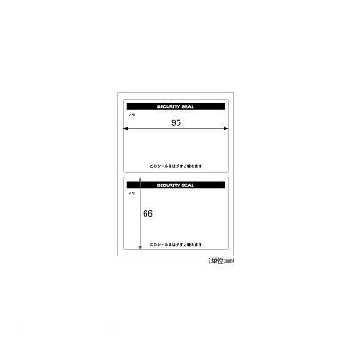 【商品説明】■A6■剥がそうとするとボロボロになって剥がせません。未開封の確認に。■入数（枚・セット）10枚4902668590908