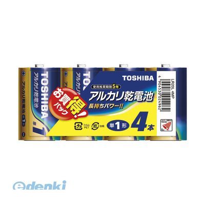 【商品説明】■お買得パック■形式：単1形（1．5V）■シュリンクパック■4本4904530024962