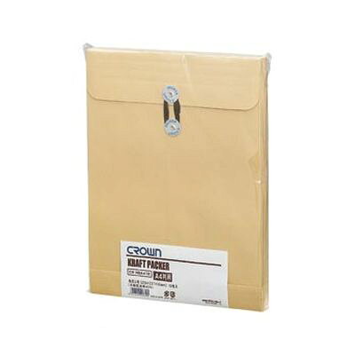クラウン03-3864-5100【商品説明】■規格：角2／A4判用■サイズ：縦337×横255×マチ35mm■紙厚：120g／m2■材質：古紙40％，間伐材10％以上使用4953349003392