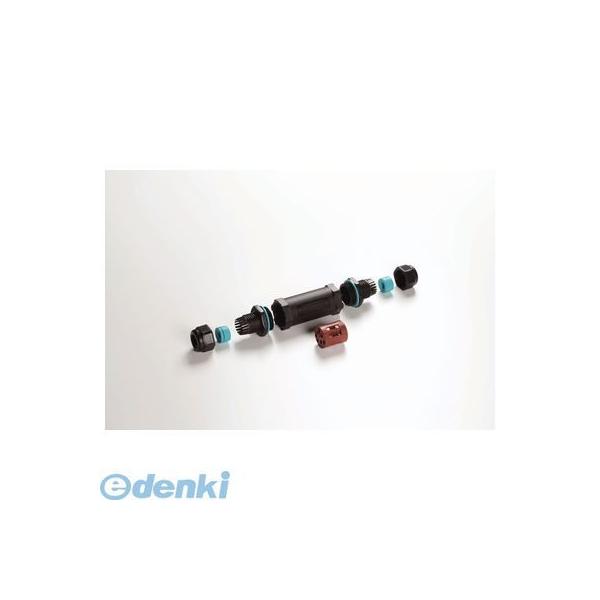 ●材質：プラスチック/ゴム(PA66GF/TPE)保護等級：IP68相当(水深50mに1時間試験クリア)適合ケーブル外径：φ 7 〜φ 13.5端子部は3Pです。結線方式がネジ式で、手軽に作業ができる防水コネクターです。●サイズ（W）32●...