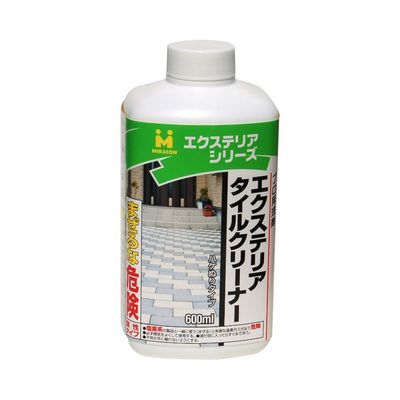 日本ミラコン産業042-321-3666【商品説明】■屋外の床タイルや外壁タイル(磁器・せっき質の焼成タイル)の水あか・雨水汚れを強力に落します。ハケ塗りタイプです。■ハケは付属しておりません。市販のハケをご使用下さい。■用途：玄関、玄関ア...