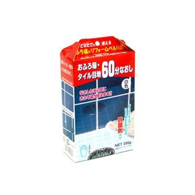 日本ミラコン産業042-321-3666【商品説明】■浴室、洗面所、トイレ、台所等の狭い範囲のタイル目地のヒビ割れ、欠け落ちをなおします。硬化時間は約60分なので補修したその日に使えます。■使用量の目安：巾5mm×深さ5mmに対し約4m。■...